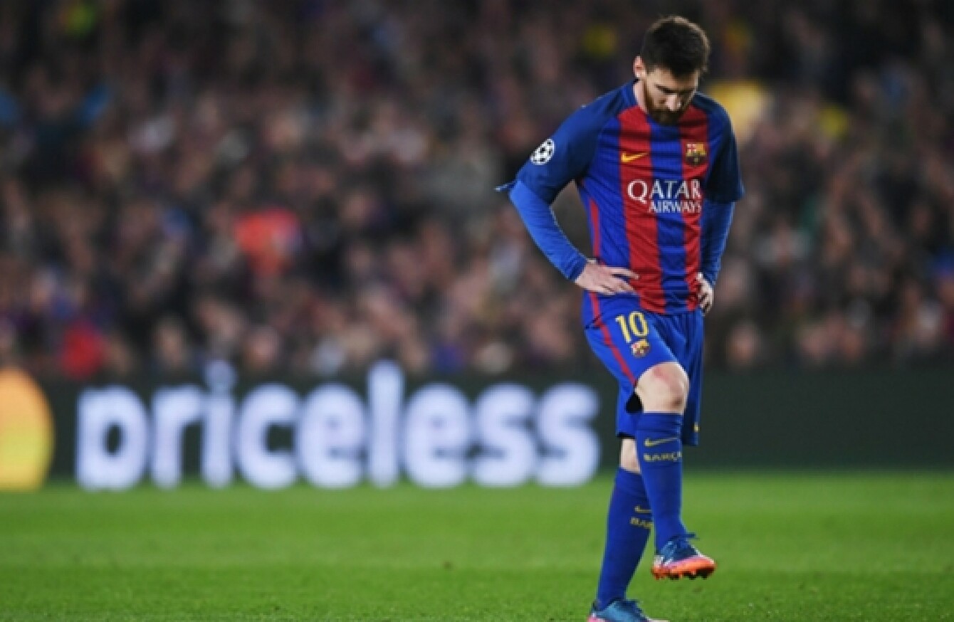 Messi was the worst and is nearing the end, says Domenech · The42