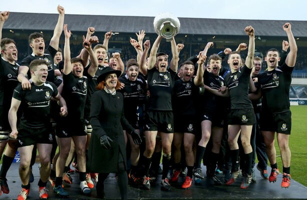 2015 Leinster schools rugby cup winning captain on the bench for Cork ...