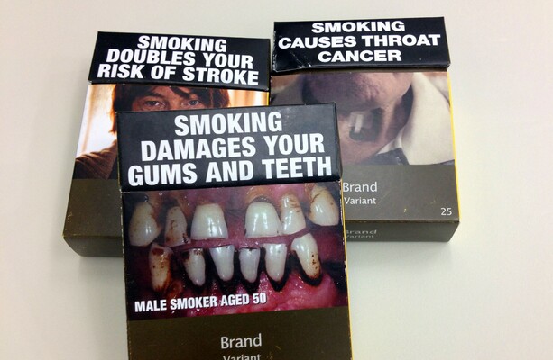 From September, all cigarette packs sold in Ireland will look the same