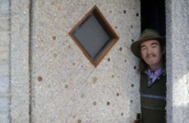 Artist makes 'billion euro house' from shredded banknotes