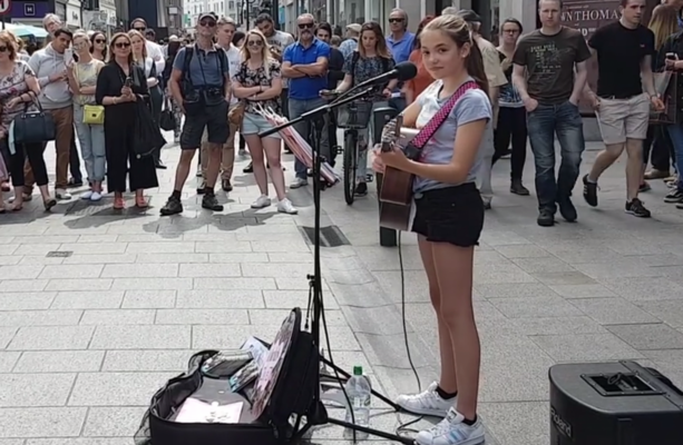 The 12-year-old girl who went viral for busking on Grafton Street ...