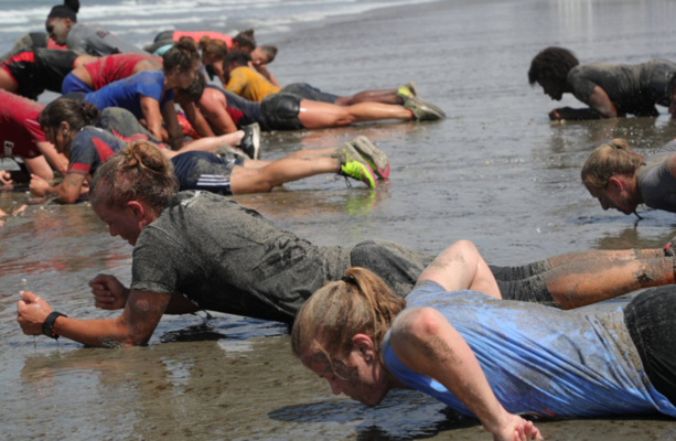 The USA women's Navy Seal workout day looks absolutely zero craic