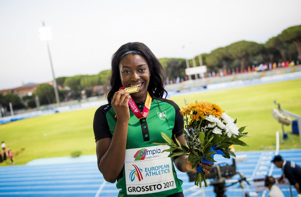 Gold for Ireland! Gina Akpe-Moses wins European U20 100m title · The 42