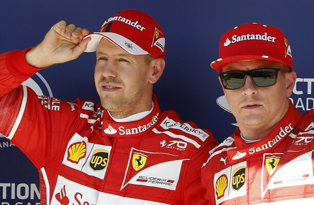 Front-row lock-out for Ferrari in record-breaking qualifying session