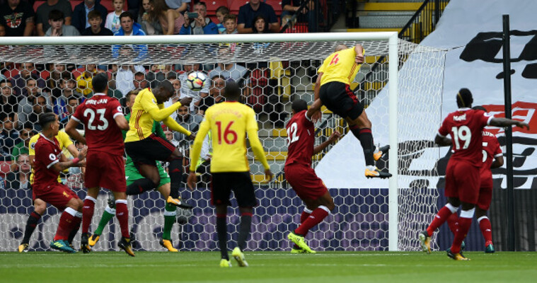 Liverpool concede from the first corner of the new Premier League season
