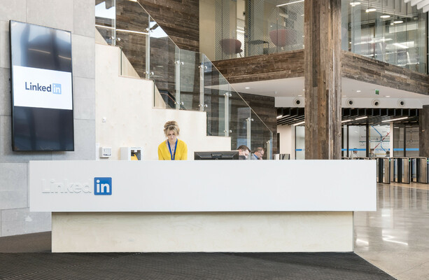 Take a guided tour of... LinkedIn's purpose-built Dublin office after ...