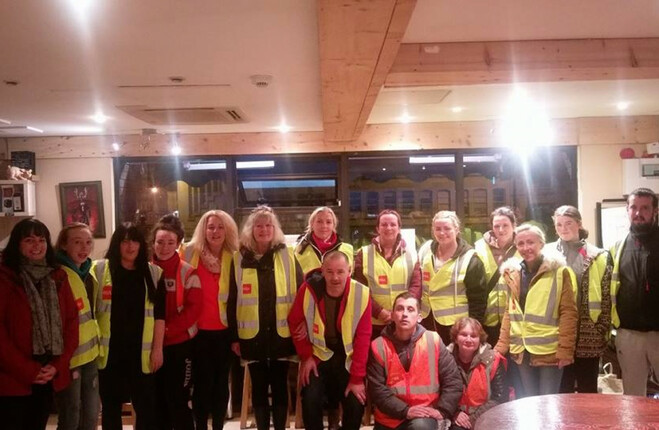 'Sunday night, I made a commitment that there'd be no homeless people ...