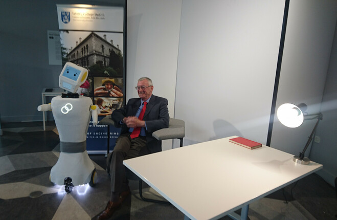 Robots like Stevie could allow the elderly to live in their own homes ...