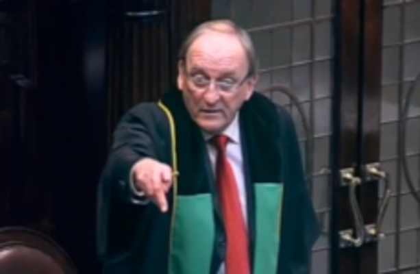 Sinn Féin’s Doherty suspended from Dáil in row with Ceann Comhairle