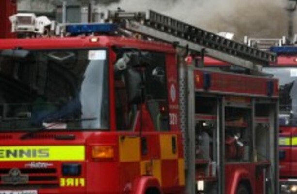 Luas Red Line disruption due Dublin city centre fire · TheJournal.ie