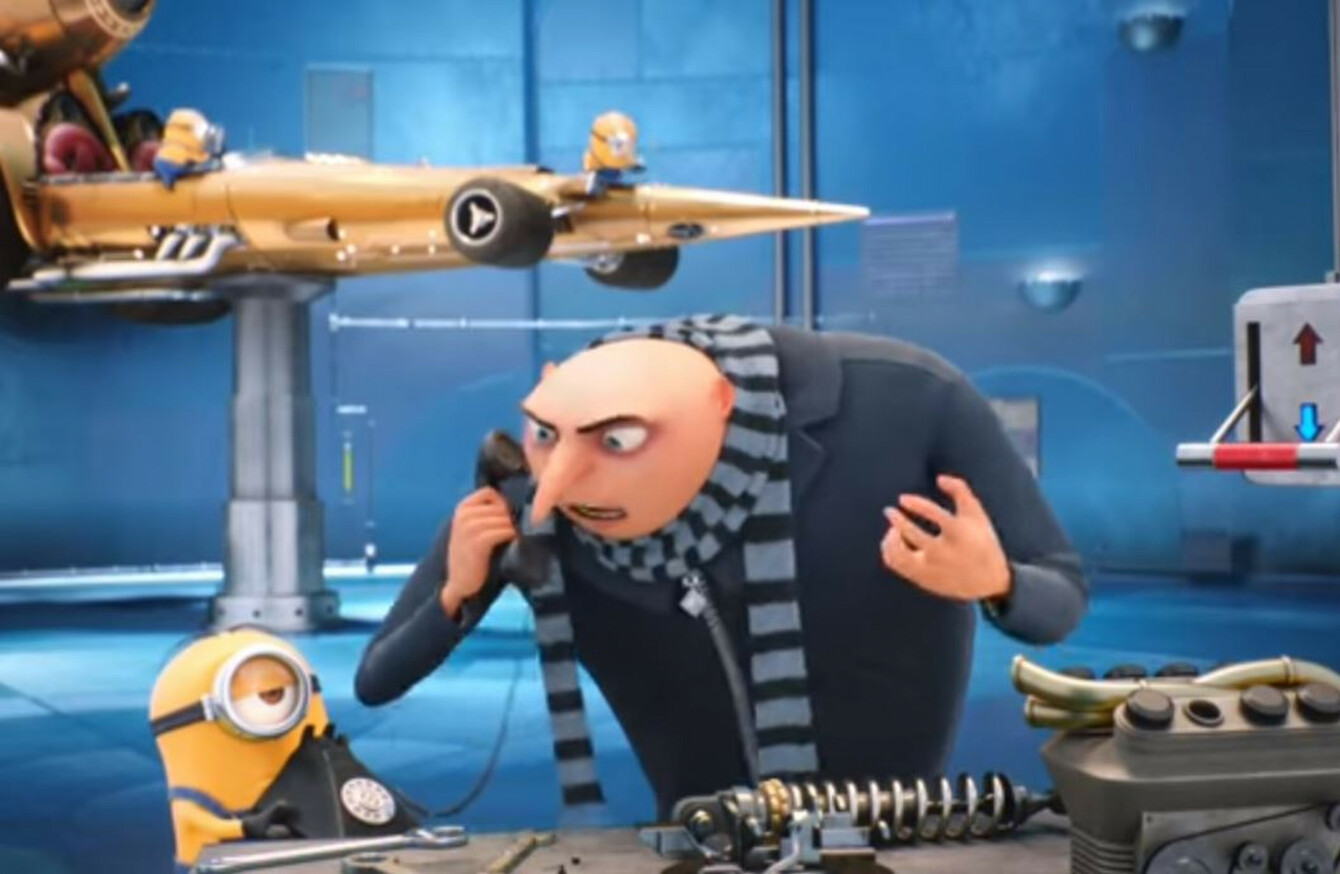 Complaint partially upheld about 'Despicable Me' Sky ad · TheJournal.ie