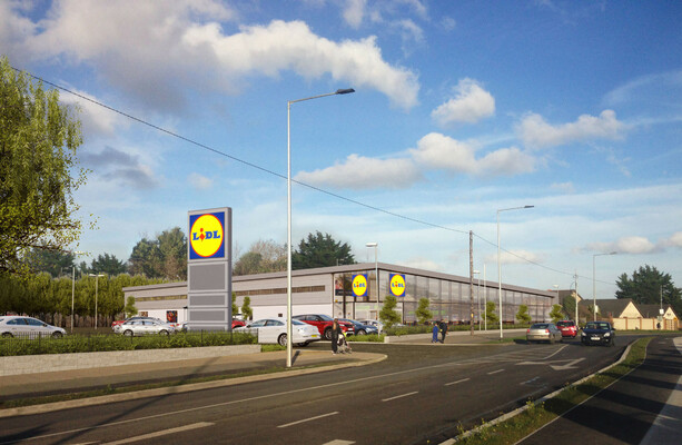 Lidl is promising to rebuild its Fortunestown Lane store ... and this ...