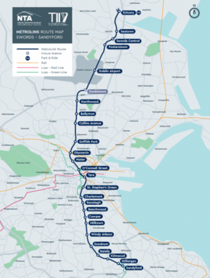The 'Metro North' is now the MetroLink - here's what it'll look like