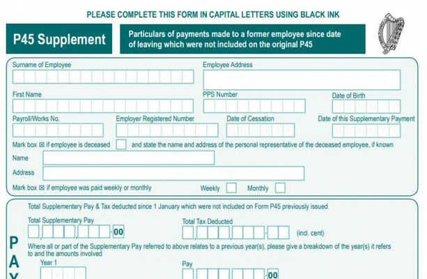 Revenue to scrap P60 and P45 forms in bid to modernise PAYE system