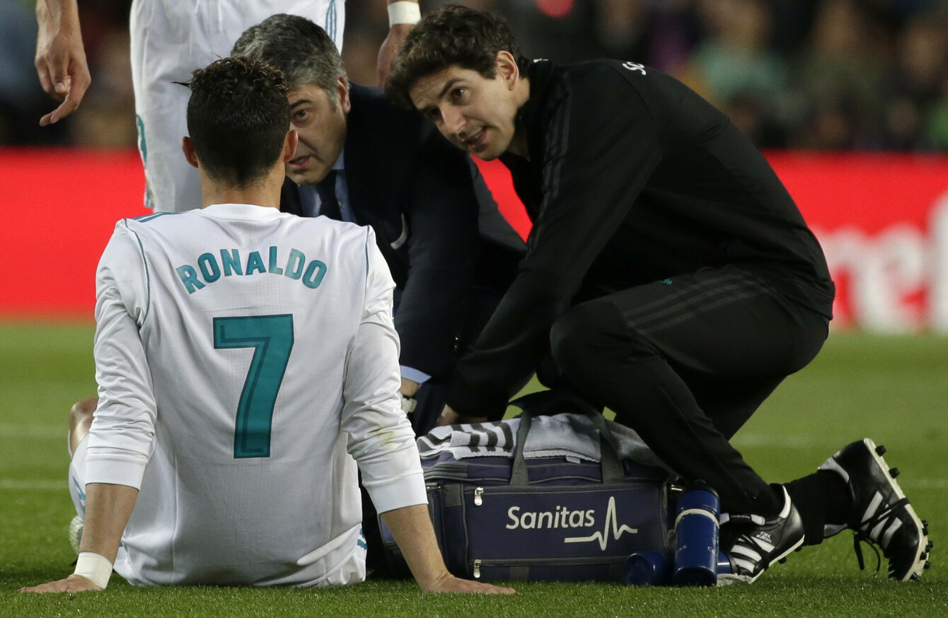 'Ronaldo, in terms of his injury, is incredible' · The42