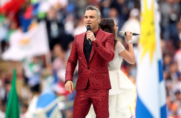 US network apologises for Robbie Williams World Cup gesture · The 42