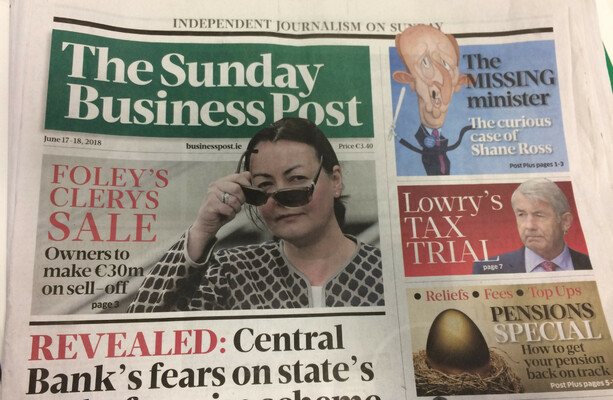 The Sunday Business Post's editor is on the way out as the paper ...