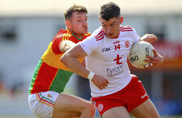 Tyrone end Carlow's rising with comprehensive 10-point victory · The 42