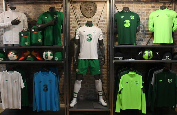 Exclusive first look at the new Republic of Ireland away kit · The 42
