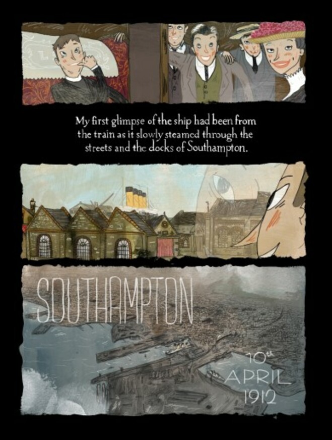 Stunning Titanic graphic novel was seven years in the making