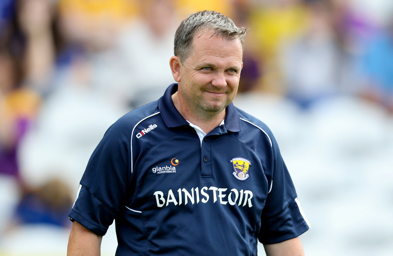 One more year! Davy Fitzgerald to remain in charge of the Wexford hurlers