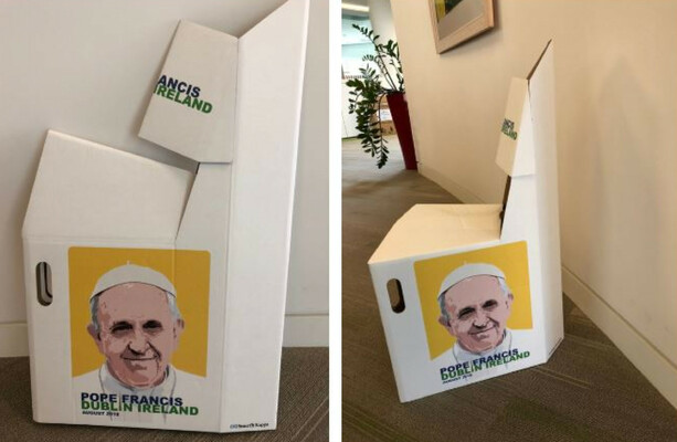 Chairs of the faithful: Commemorative Pope Francis seats go on sale ...