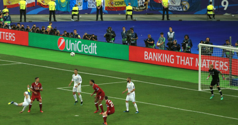 Bale's Champions League final overhead kick in the running for star ...