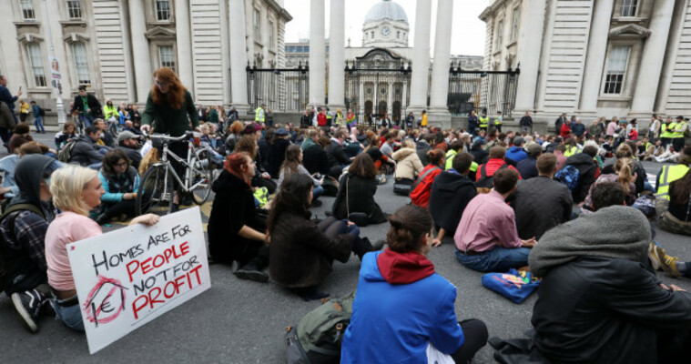 'We're conning our young people': Thousands take part in Raise the Roof ...