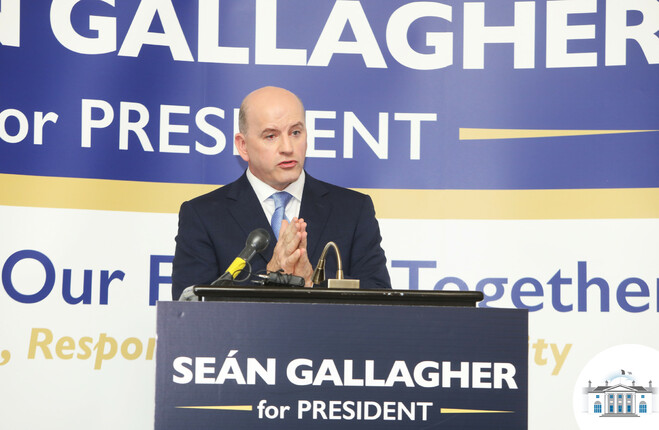 'I want to succeed Michael D, not replace him': Sean Gallagher formally ...