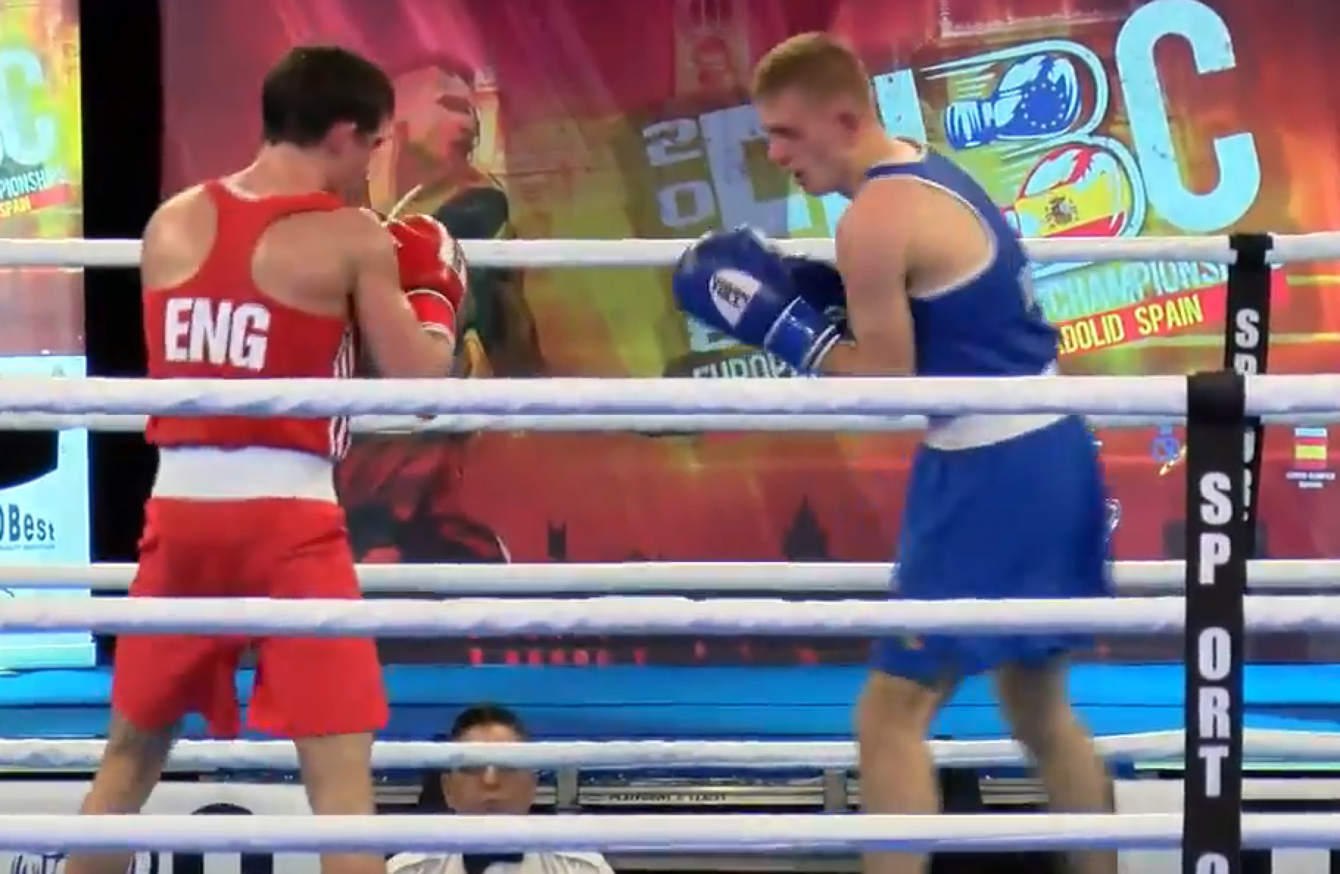 Gold for Ireland! Kurt Walker wins bantamweight final at EU Boxing ...