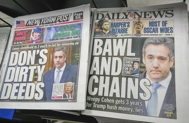 Donald Trump has called his ex-lawyer Michael Cohen 'a rat'