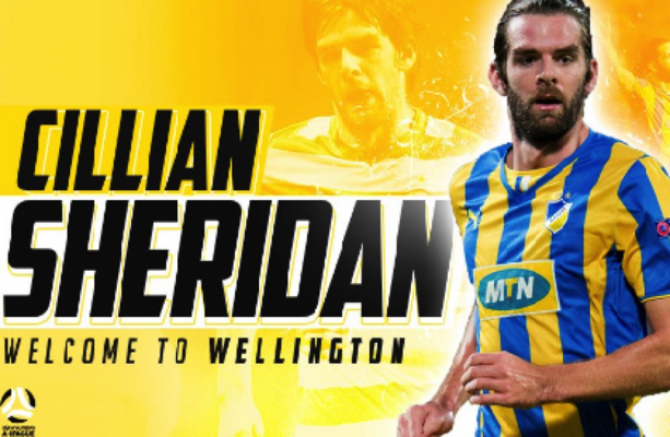 On the move! Irish striker Sheridan signs deal with New Zealand club