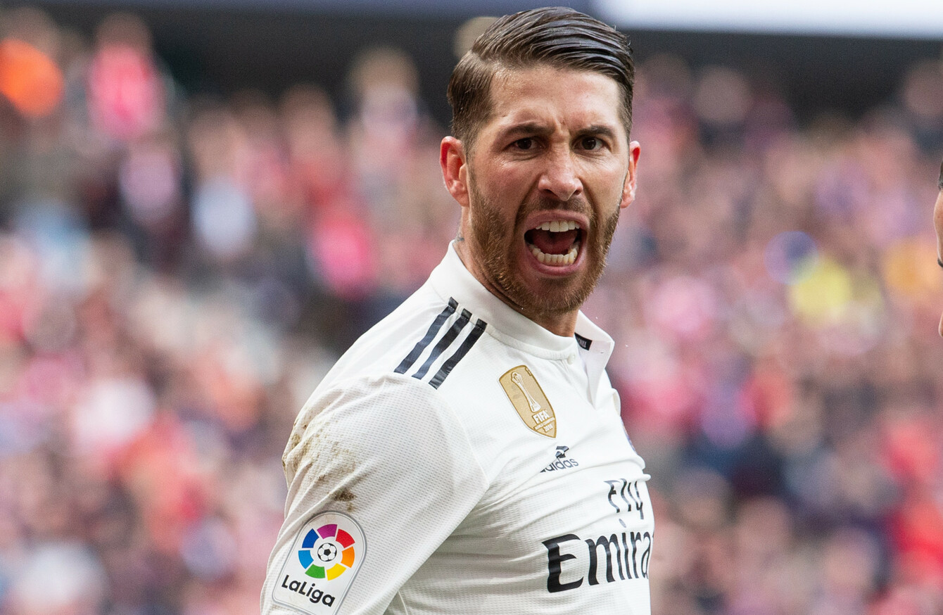 Sergio Ramos sent off as Real Madrid horror-show rocks title hopes with ...