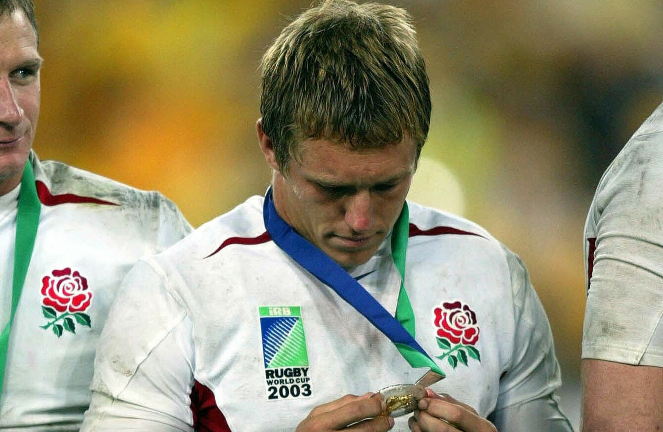 Wilkinson 'never felt so empty' as he did after winning 2003 World Cup