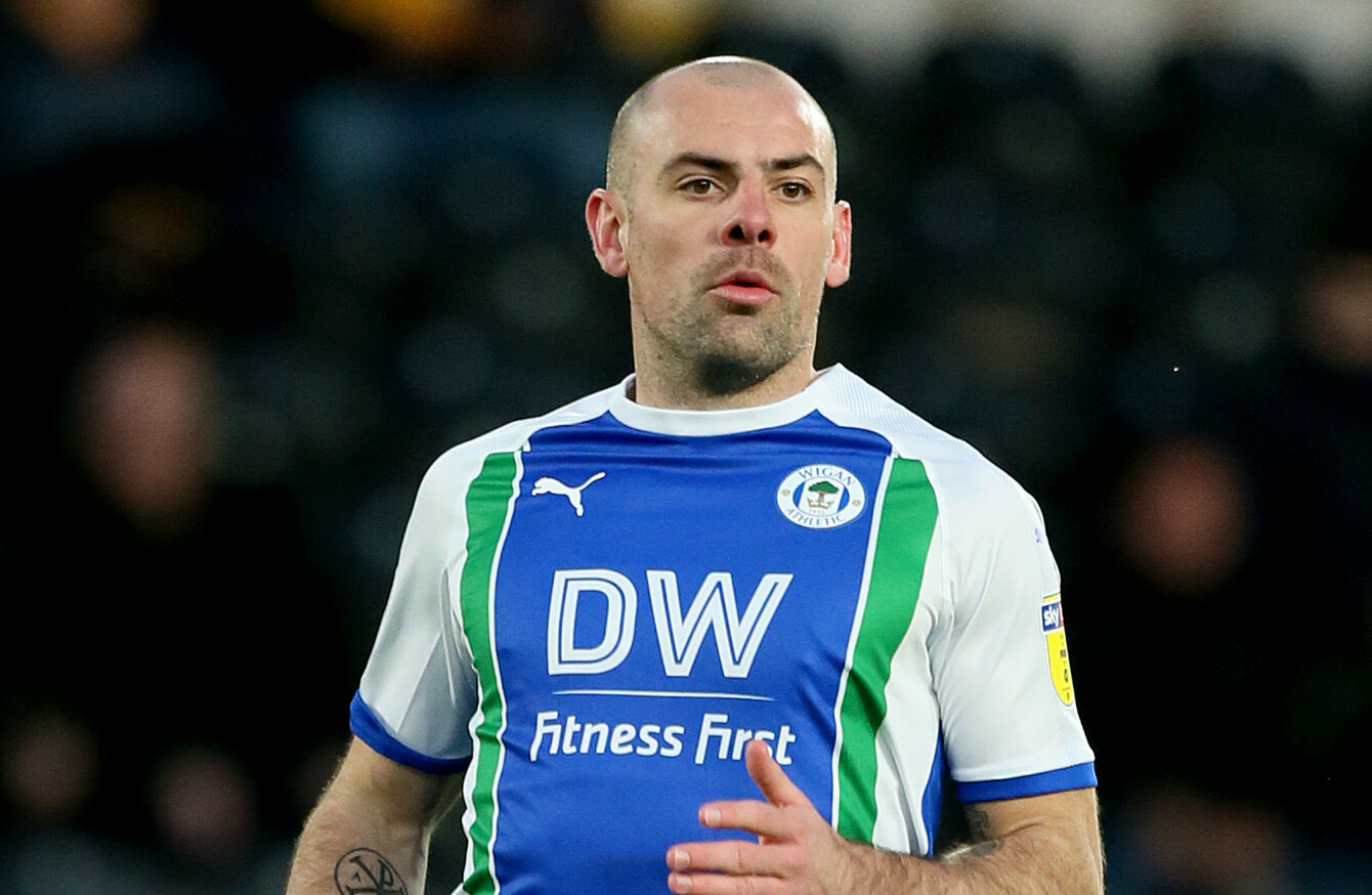 Darron Gibson returns to free agency after Wigan release Irish ...