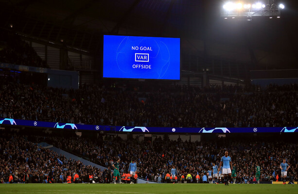 VAR decisions to be shown on stadium screens as technology makes ...