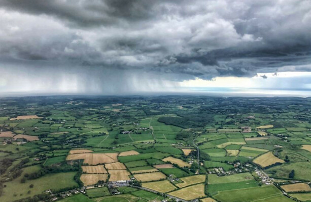 An unusual meteorological event has caused this unsettled June weather
