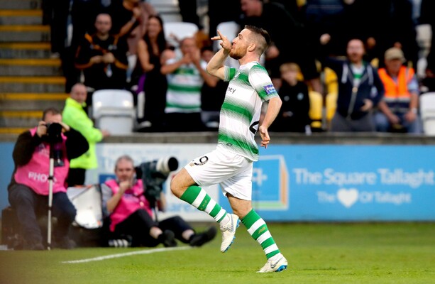 Jack Byrne inspires Shamrock Rovers to come-from-behind win in Europe
