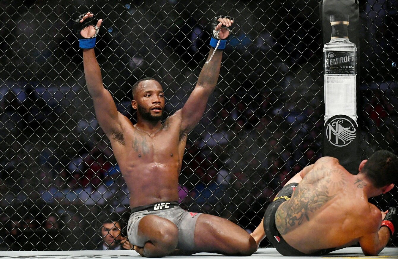 Edwards makes it eight UFC wins in a row after overcoming Dos Anjos by ...