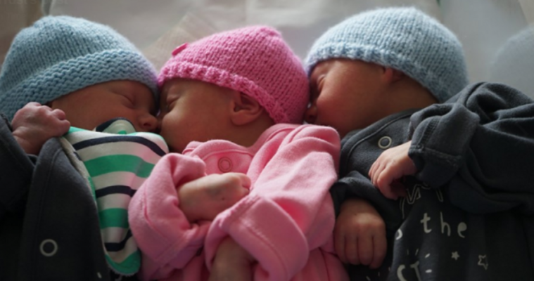 Two sets of triplets born in 24 hours in Co Down hospital