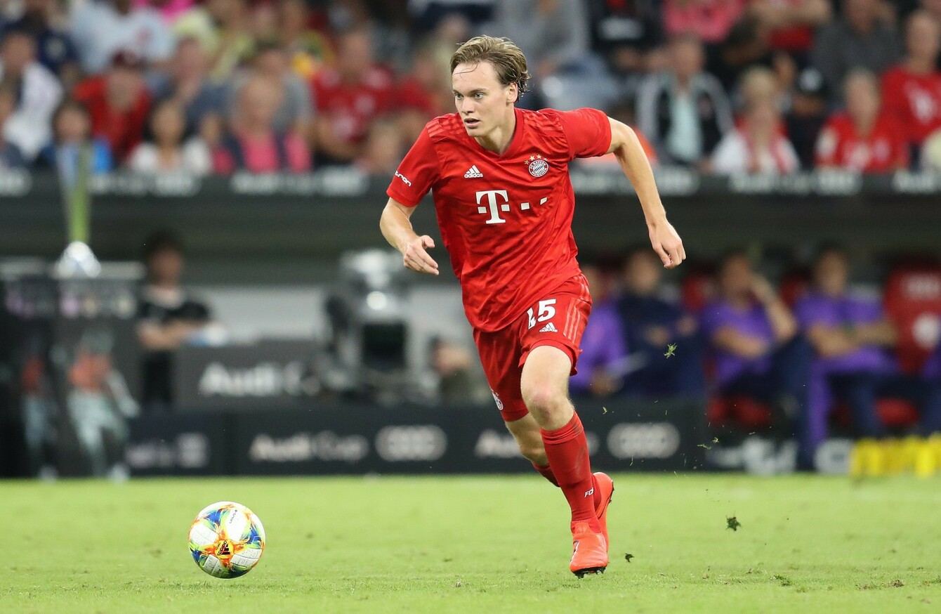 Bayern prospect Johansson's eligibility for Ireland thrown into doubt