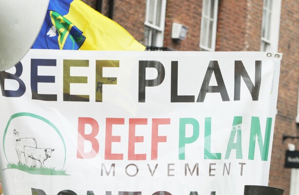 Beef farmers withdraw from one protest location over small number of ...