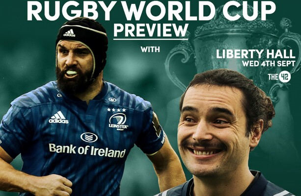 Join us for The42's Rugby World Cup Preview Night with James Lowe and ...