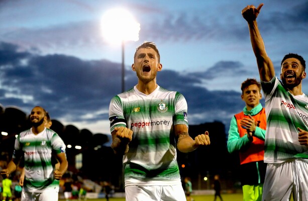 Grace's 93rd minute header sees Shamrock Rovers book FAI Cup semi-final ...