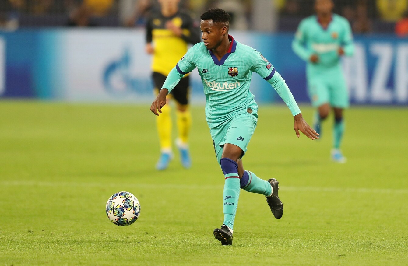 Barcelona's youngest-ever goalscorer Fati granted Spanish citizenship ...