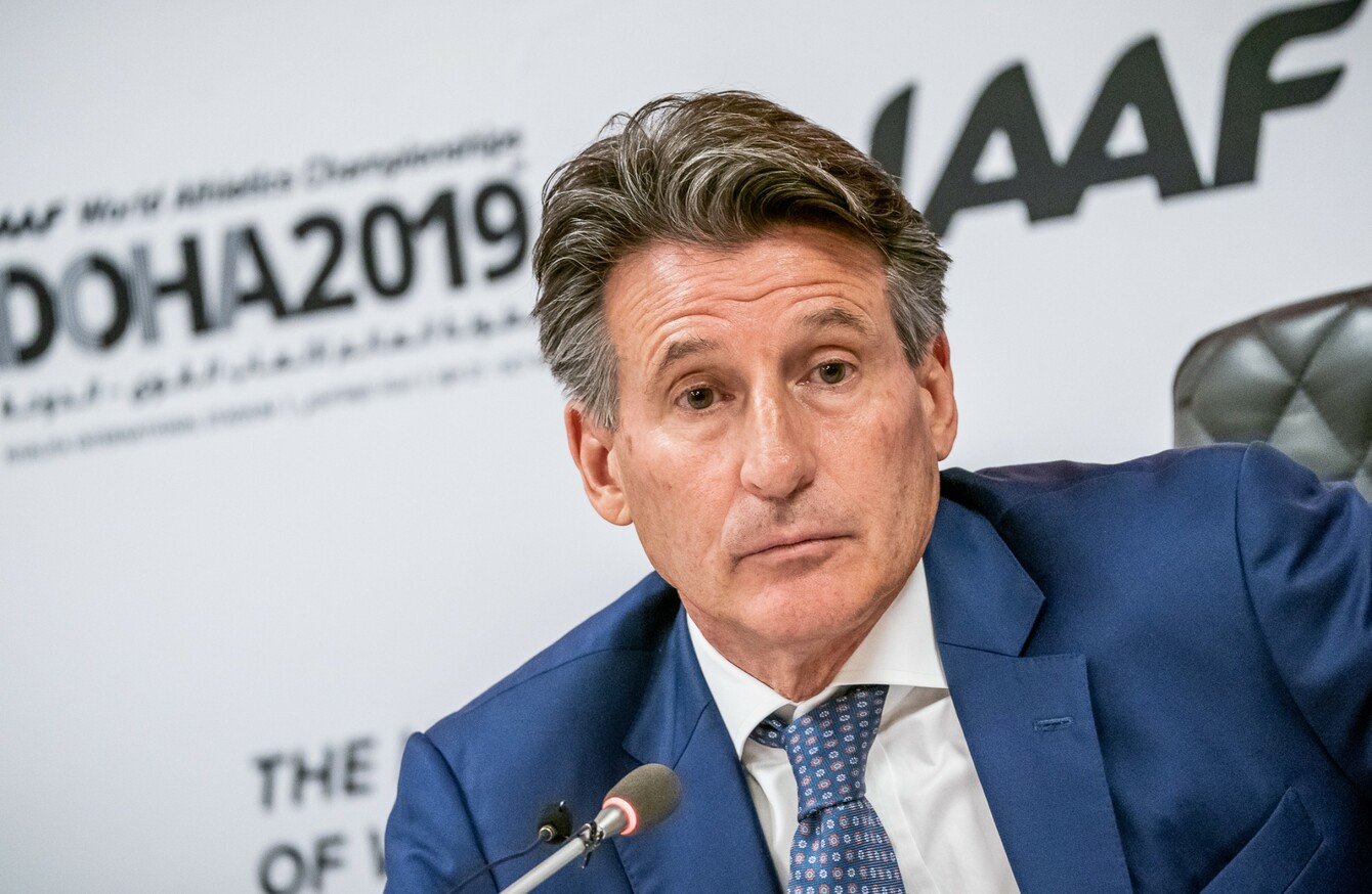 Britain's Sebastian Coe re-elected IAAF president · The42