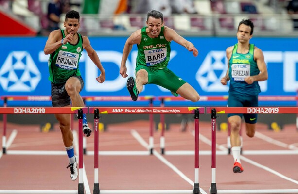 Ireland's Thomas Barr advances in World Championships · The 42