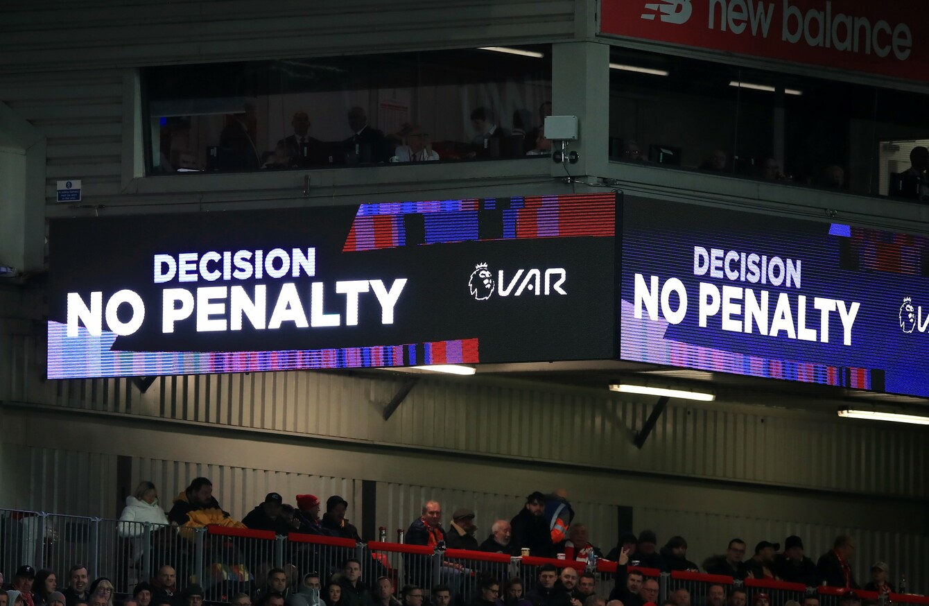 Premier League agrees to VAR changes to give fans greater information