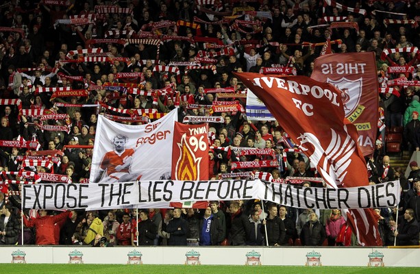 Liverpool, Margaret Thatcher and why the city's football fans boo the ...