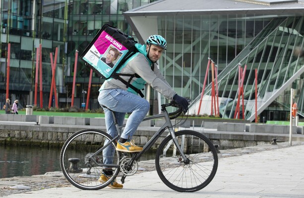 Missing persons posters to appear on Deliveroo bags to help raise awareness